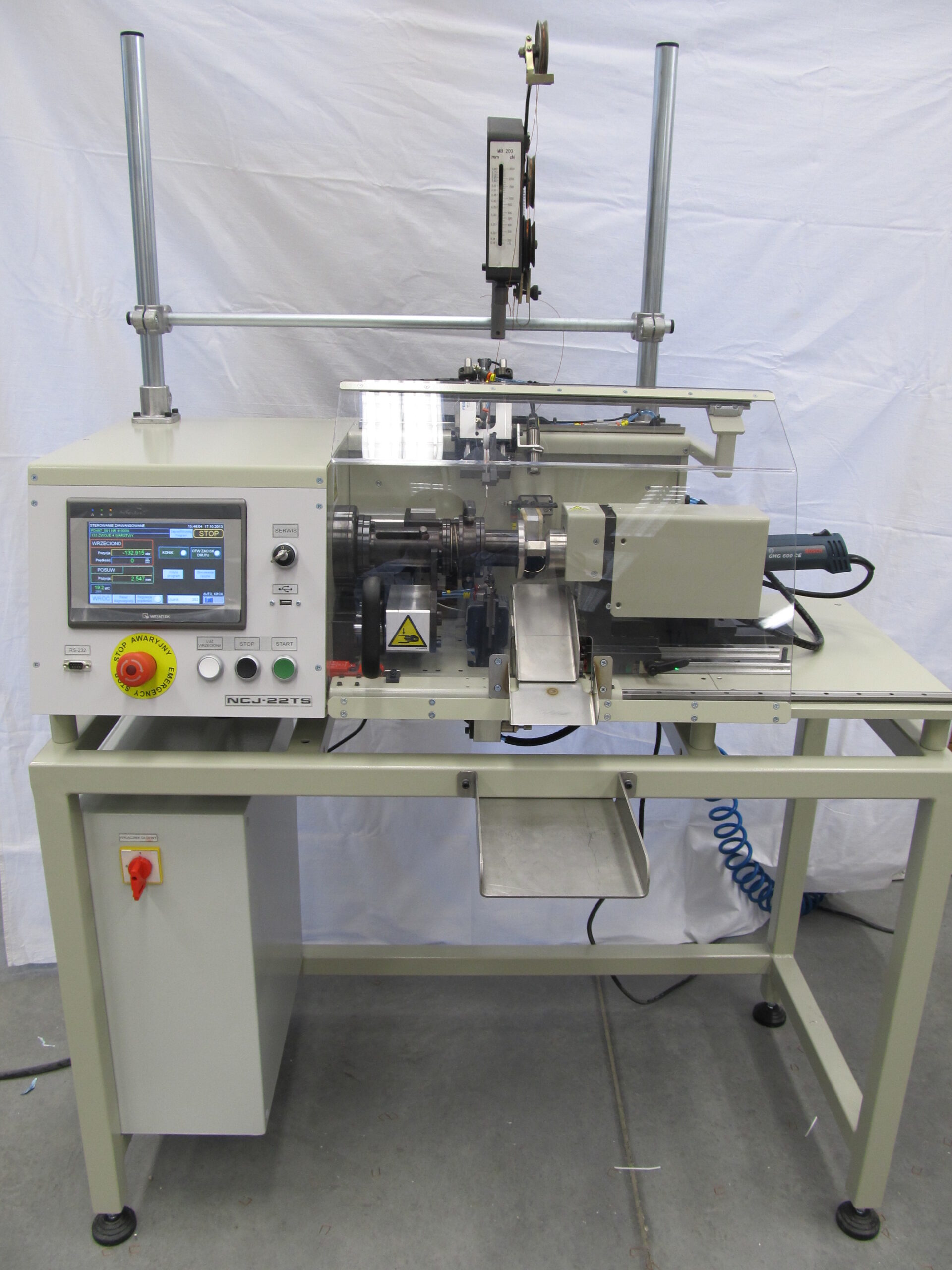 NCJ-22/24 winder - universal single spindle machine NEOTECH