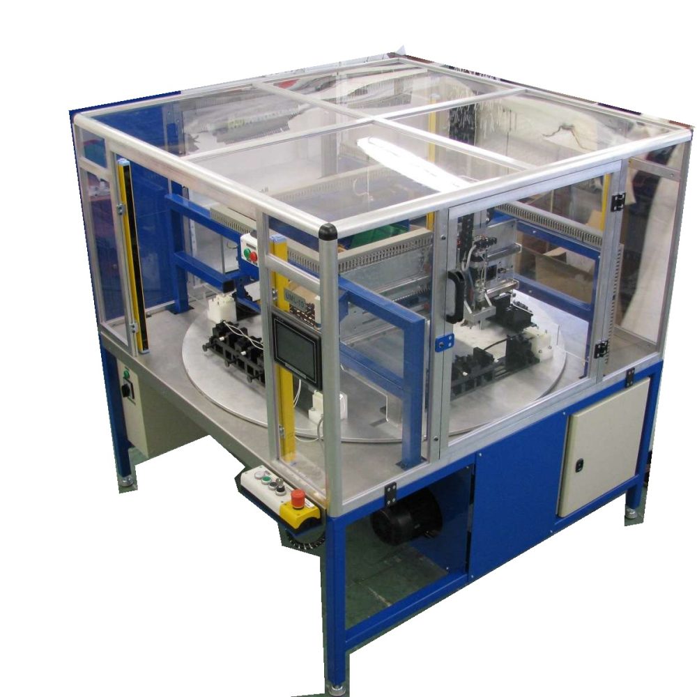 UML-10 connector assembly installation workstation | NEOTECH